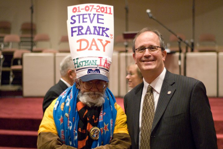 Cincinnati's "Hat Man" Also Fixture on Covington Campaign Trail - LINK nky
