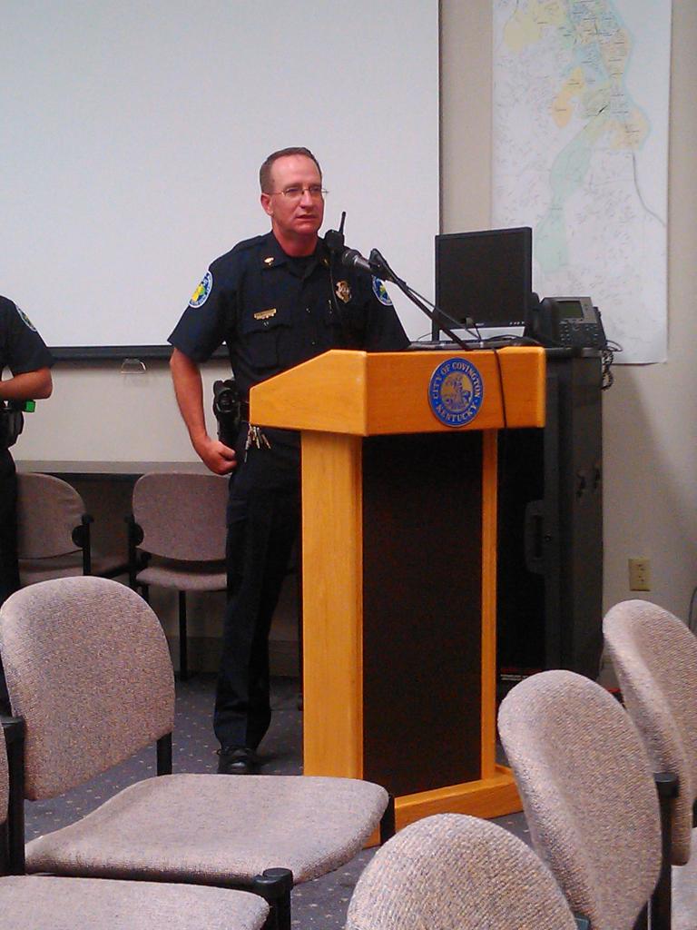Honored Covington Police Officer Retires, Two More Join Department ...
