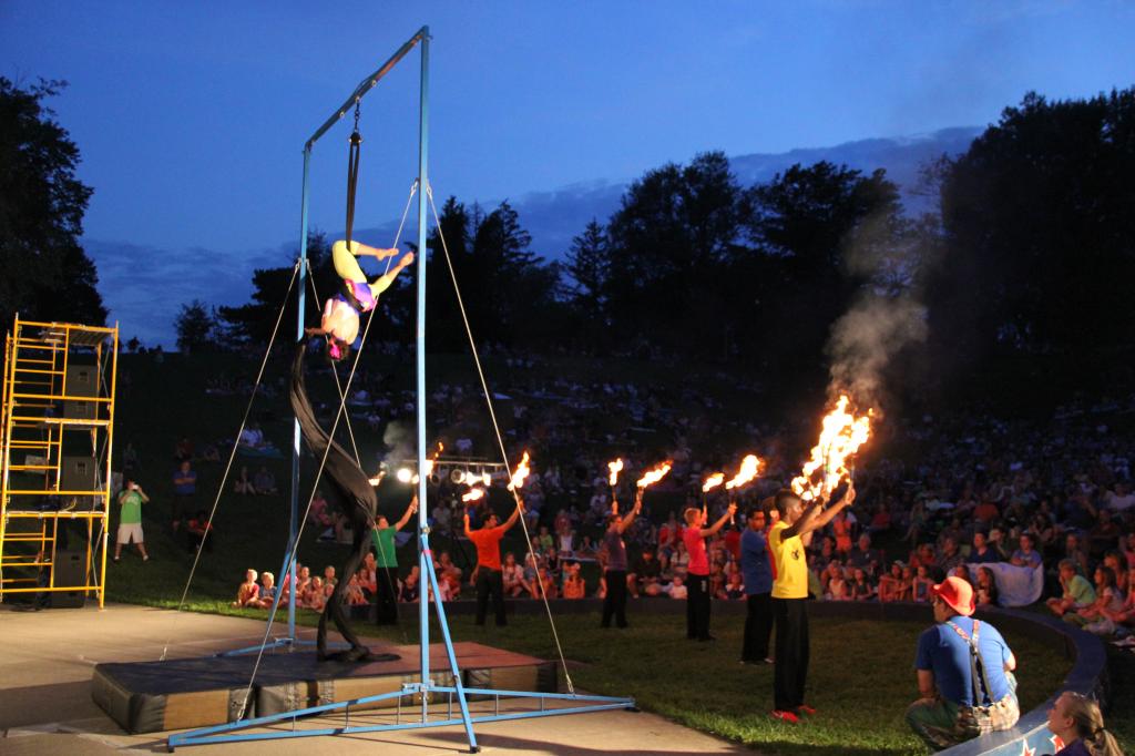 Photos: Crowd Flocks to Devou Park for Circus, Symphony - LINK nky