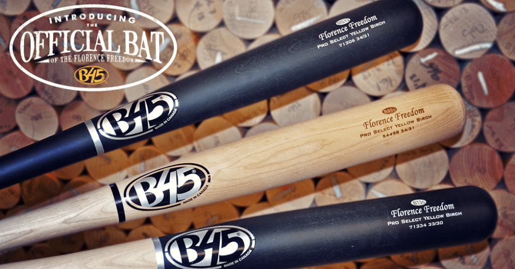 Florence Freedom Have New Official Bat - LINK nky