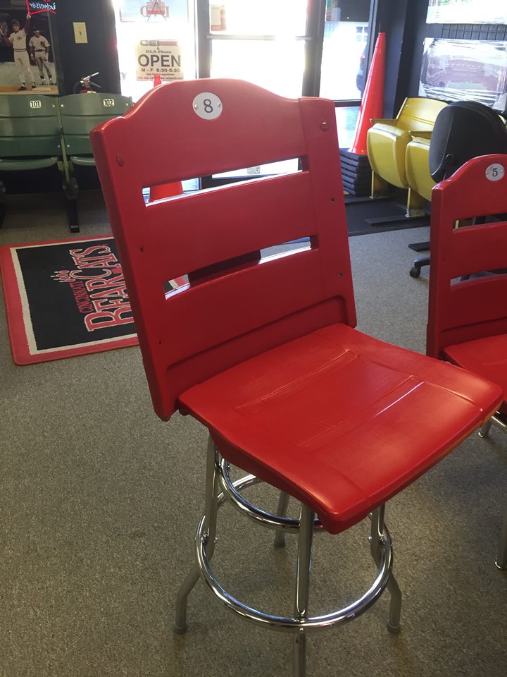 Repurposed Ballpark Seats Being Sold at Newport Shop - LINK nky