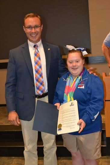 It's Danielle Blakeney Day in Erlanger in Honor of Gold Medal-Winning ...