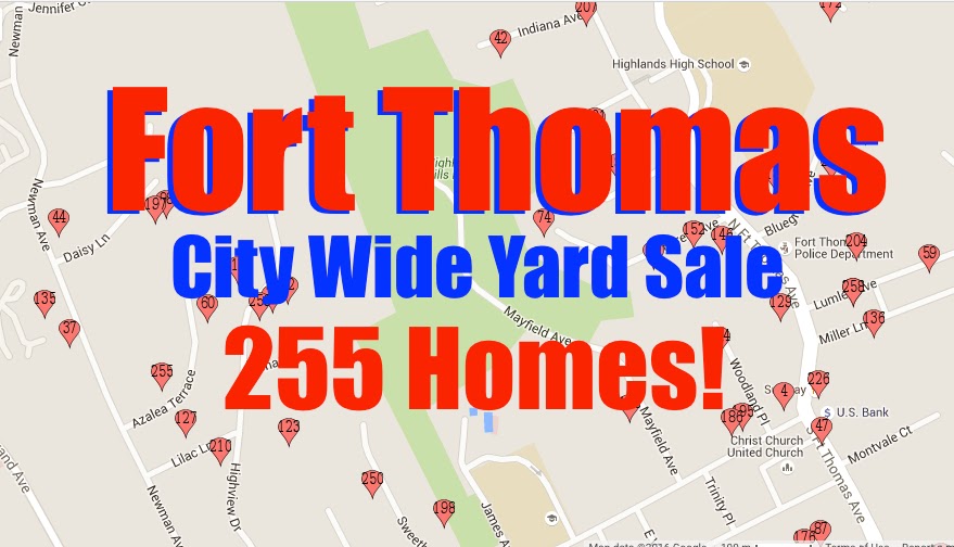 MAP: Fort Thomas City-Wide Yard Sale - LINK nky