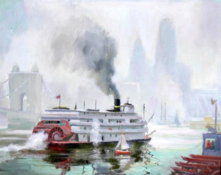 Delta Queen, Cincinnati River Scenes Highlight New Exhibit - LINK nky