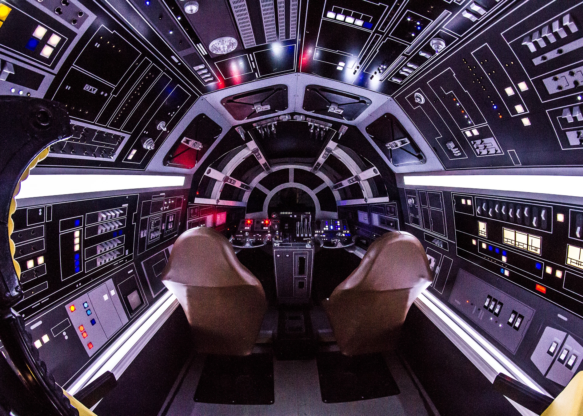 Photos: Inside the Millennium Falcon, Now Landed at NKU - LINK nky