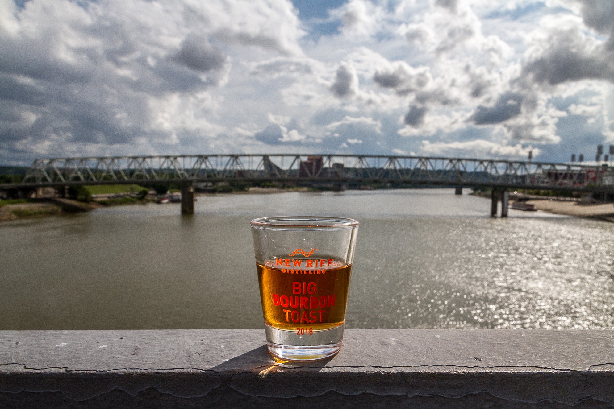 Photos: New Riff Unveils Bourbon Whiskey with Toast on Purple People ...