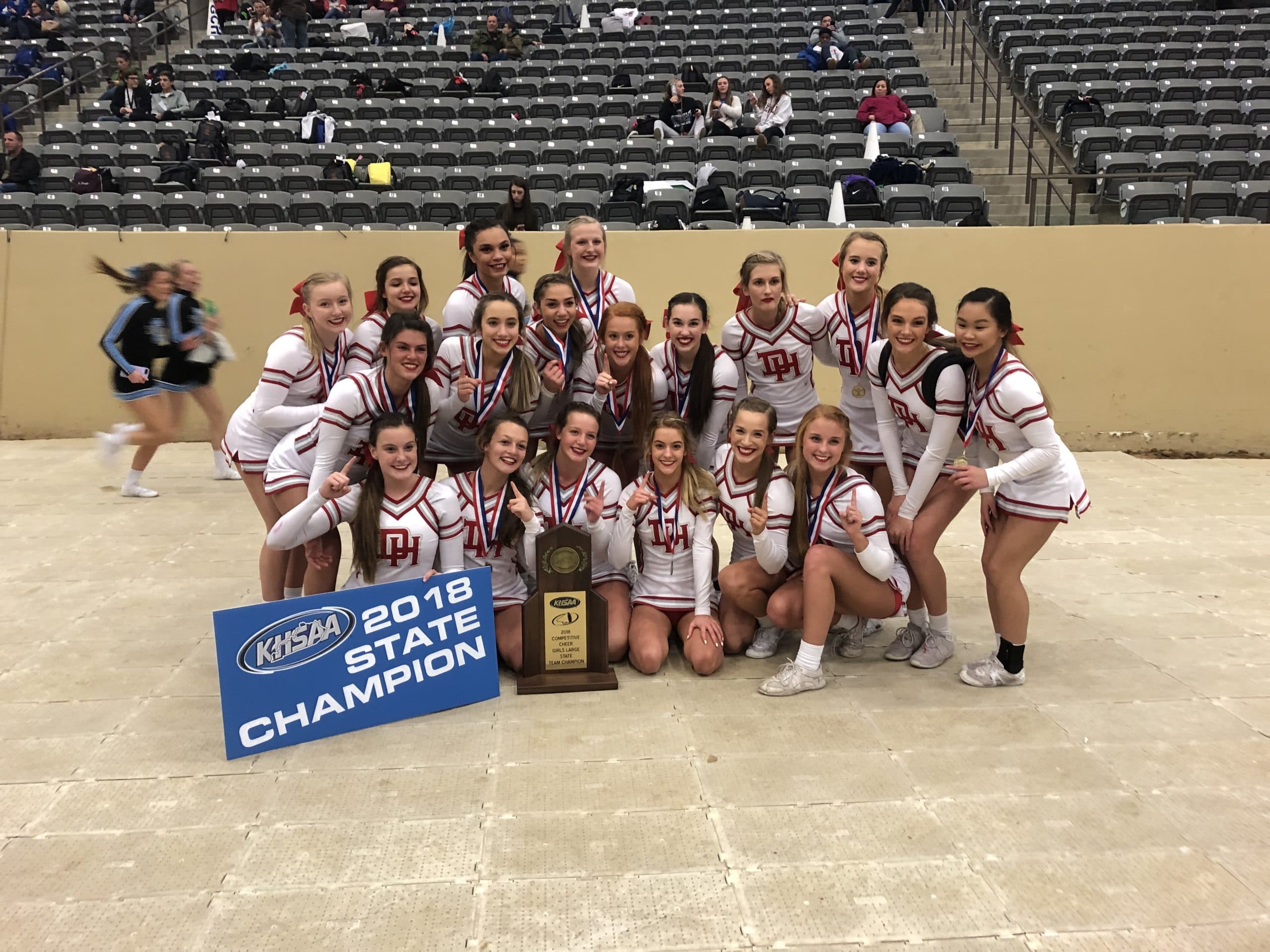 Dixie Heights Cheerleaders Win State Championship - LINK nky