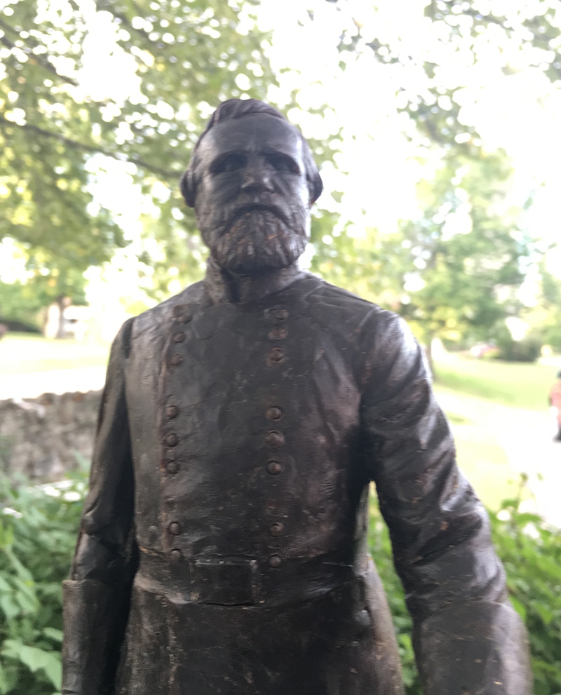 A First Look at the General Thomas Statue - LINK nky