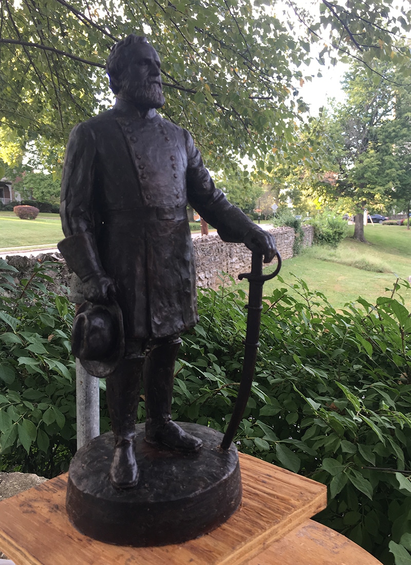A First Look at the General Thomas Statue - LINK nky