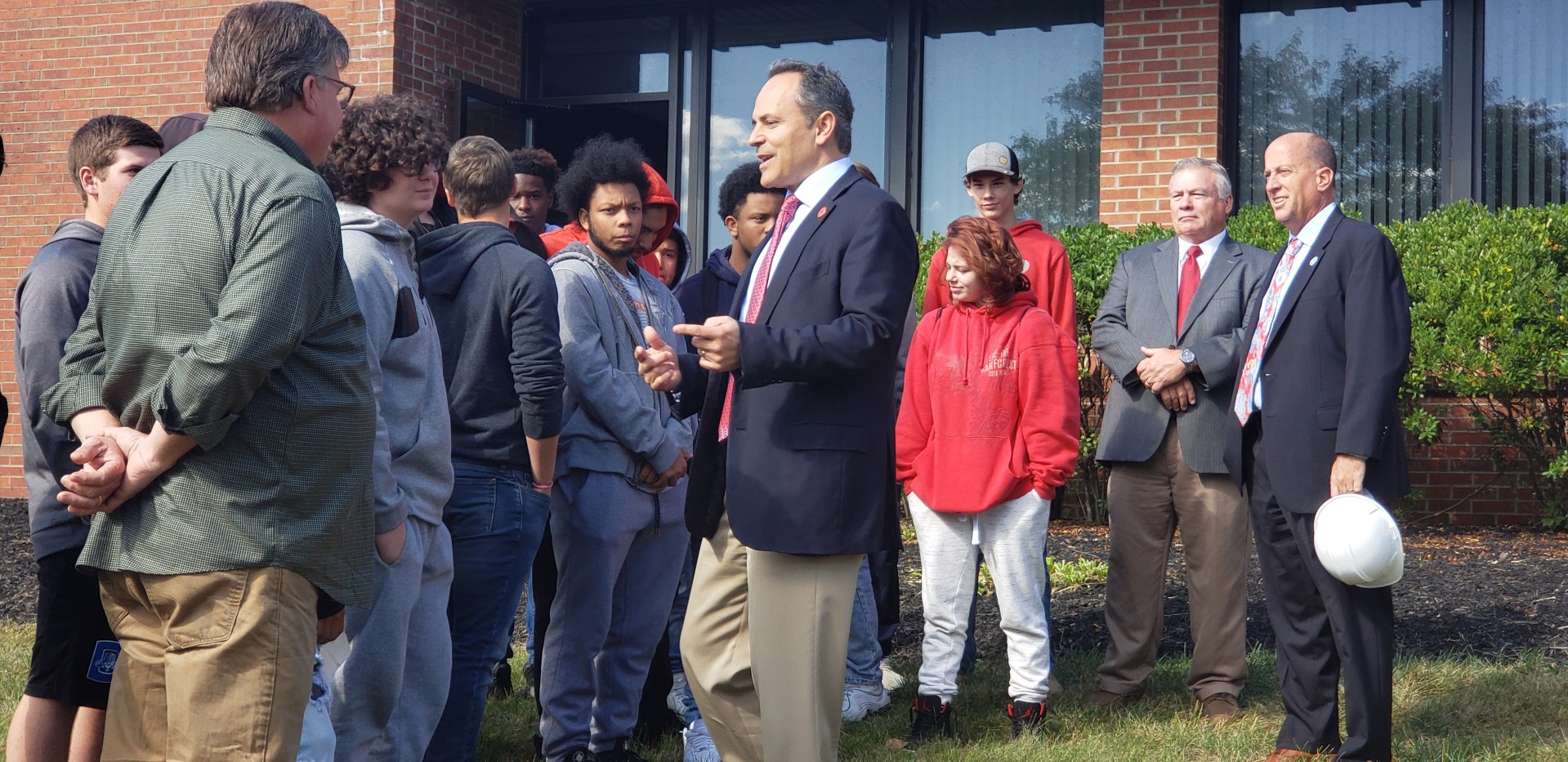 Bevin Helps Break Ground at Enzweiler Institute's Expansion Project ...