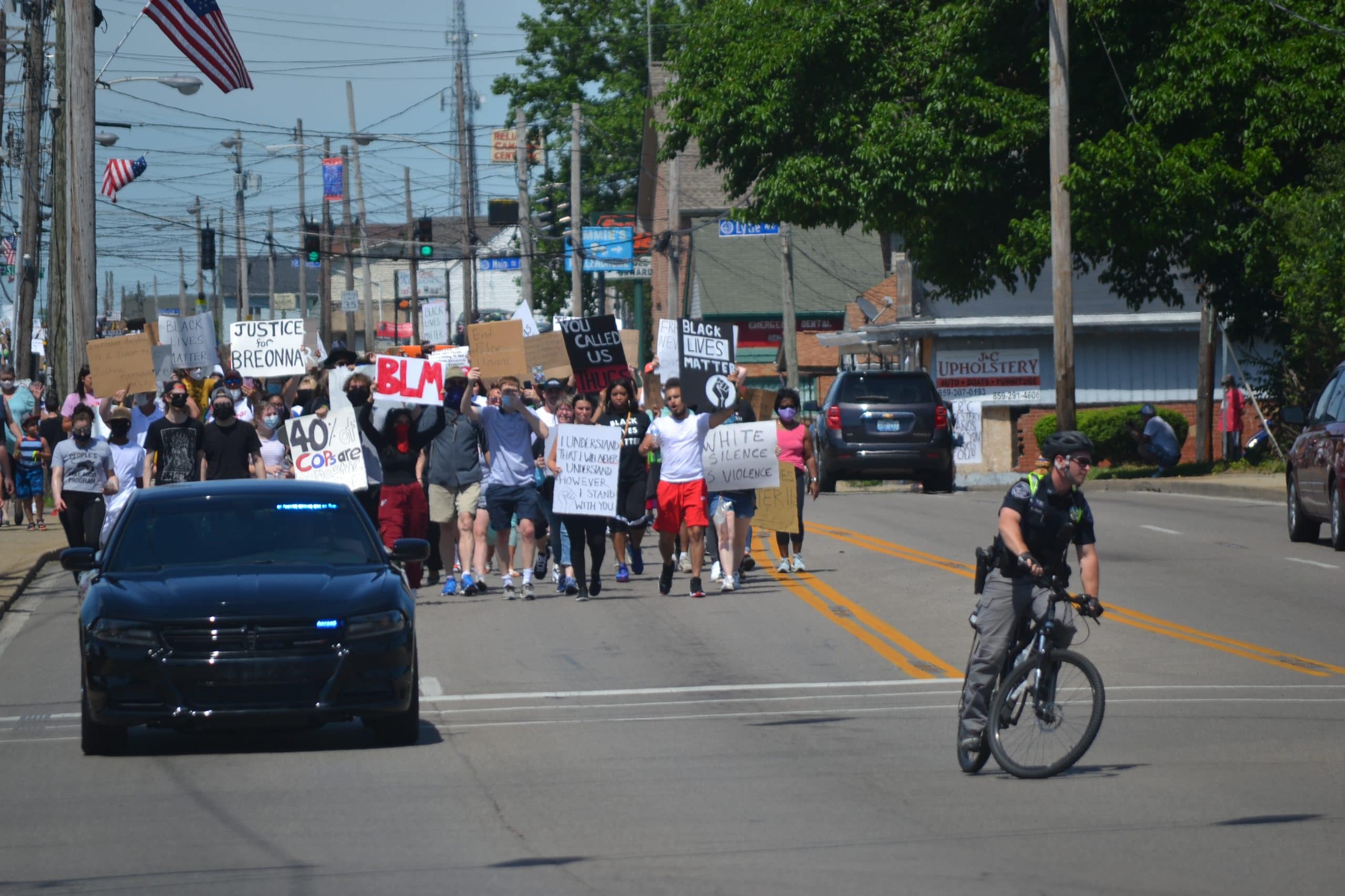 Photos: Hundreds March Dixie Highway in Support of Racial Justice ...