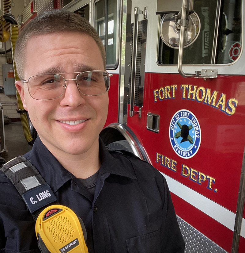 New Fort Thomas Firefighter Impressed with Community and Camaraderie ...