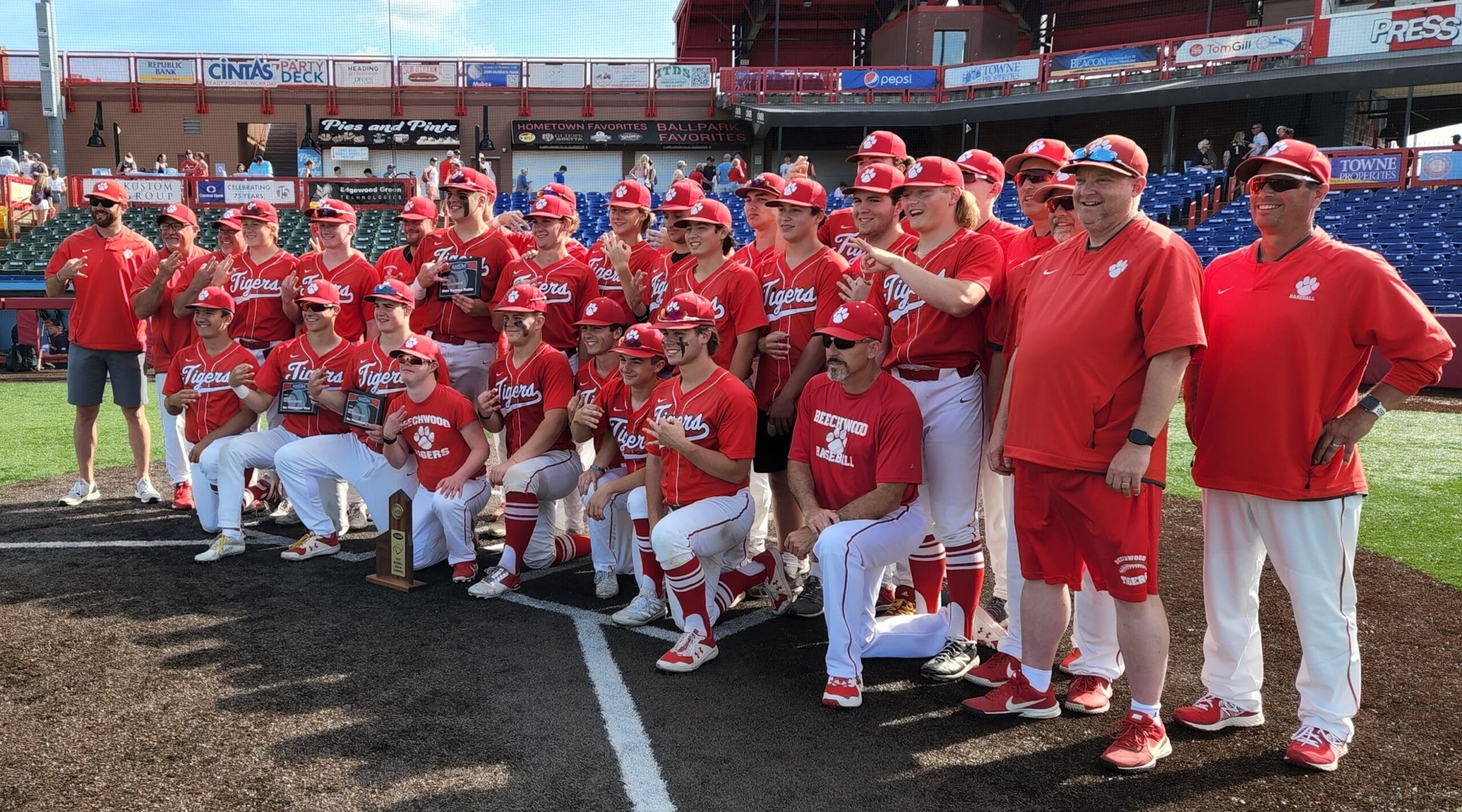 Small school, big program Beechwood wins its third straight regional ...