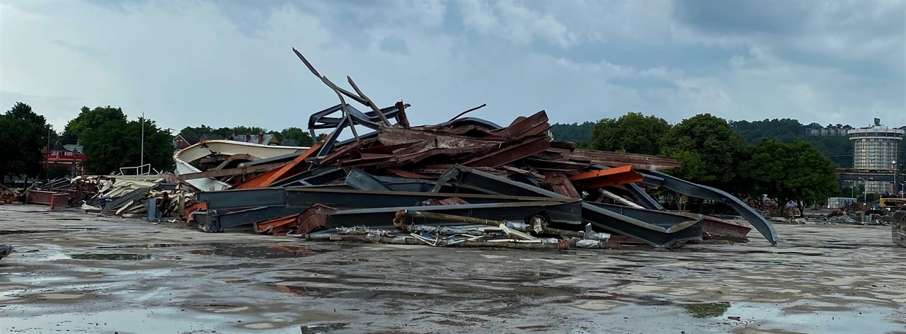 Demolition progresses at former IRS site in Covington - LINK nky