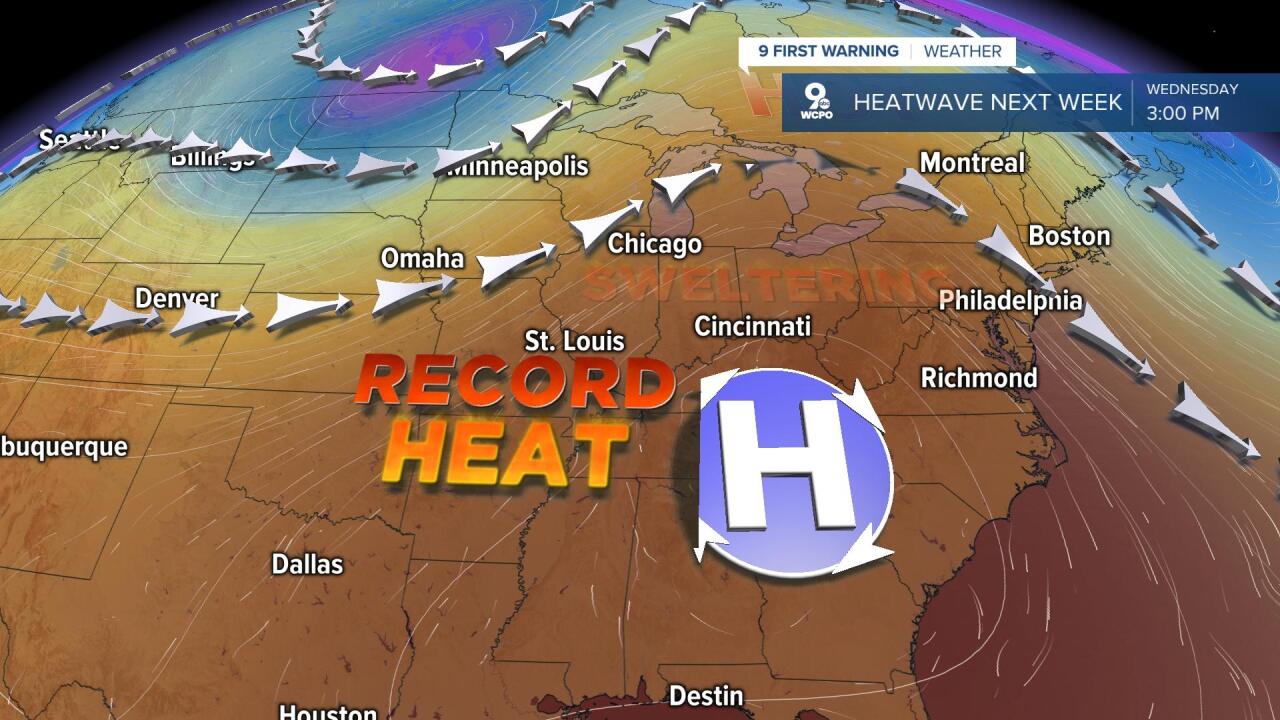 The first major heat wave of the year is expected this week - LINK nky