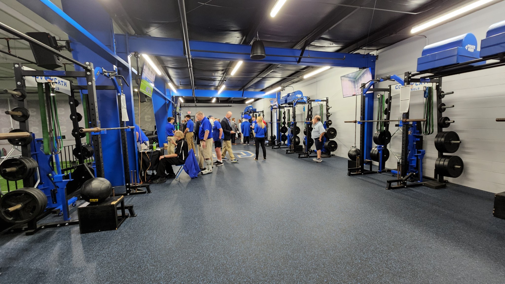 From "Who dey?" to "Go Colonels," new CovCath fieldhouse gets some big ...