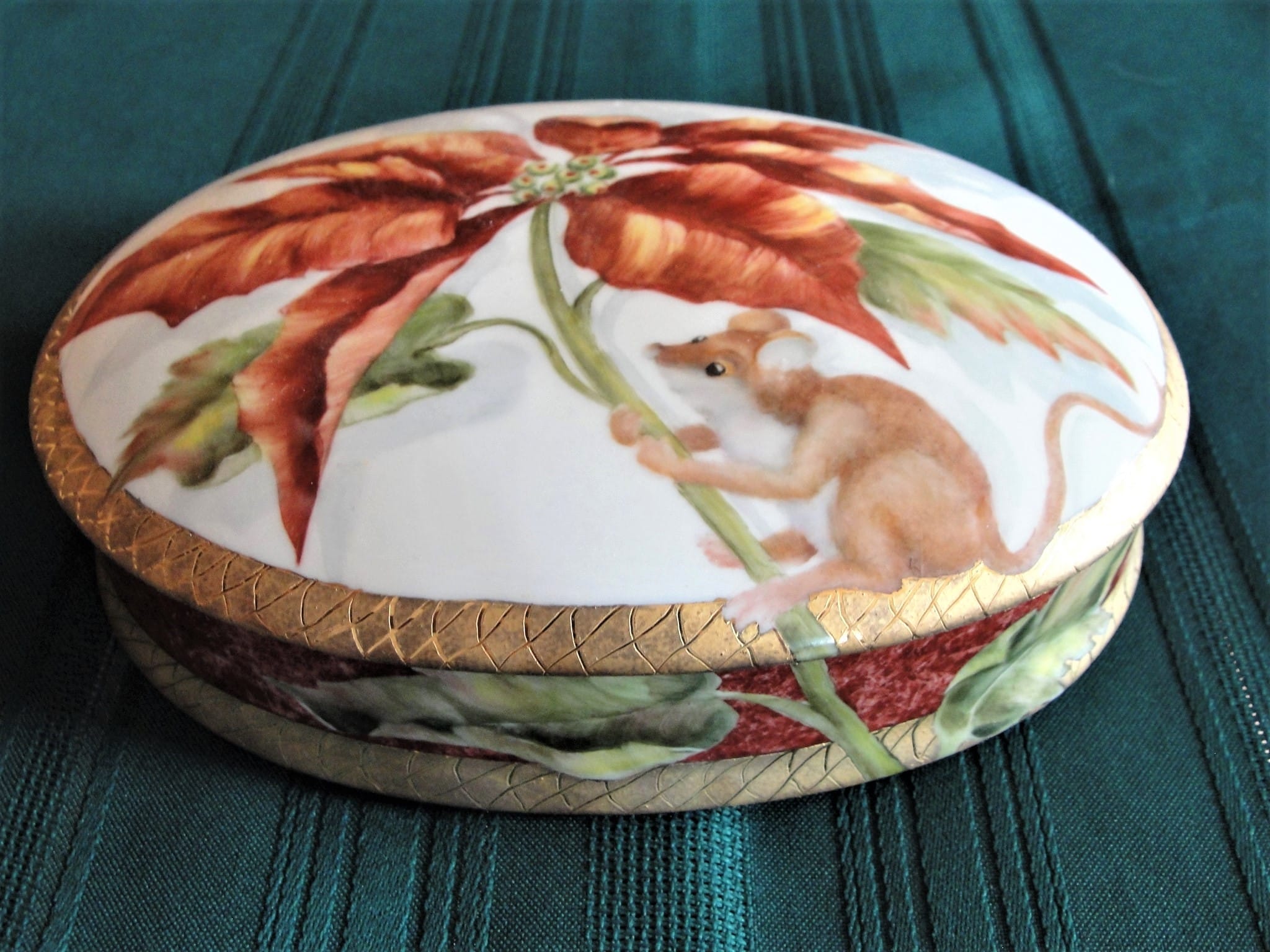 Local porcelain painters hold hand-painted exhibit, invite new members ...