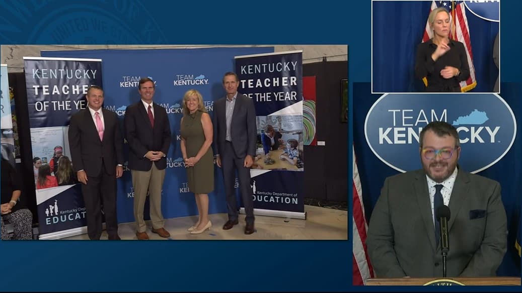 Beshear reveals Kentucky Teacher of the Year Awards - LINK nky