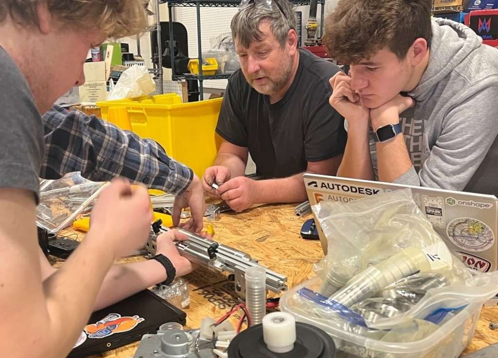 Robotics team gears up for competition with Swerve Drive - LINK nky