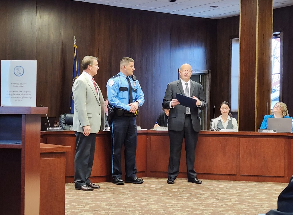 Campbell County Police Department names 2022 Officer of the Year - LINK nky