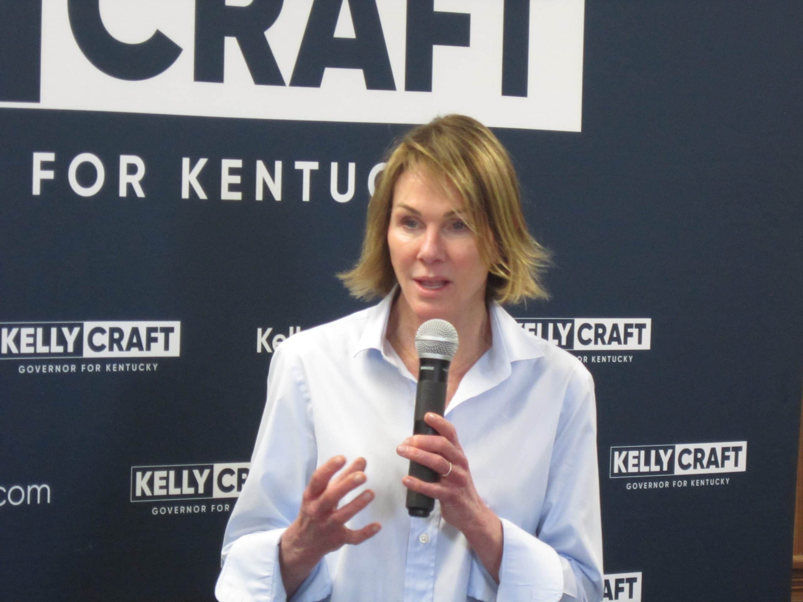 The pain of the empty chair: Republican candidate Kelly Craft delivers ...