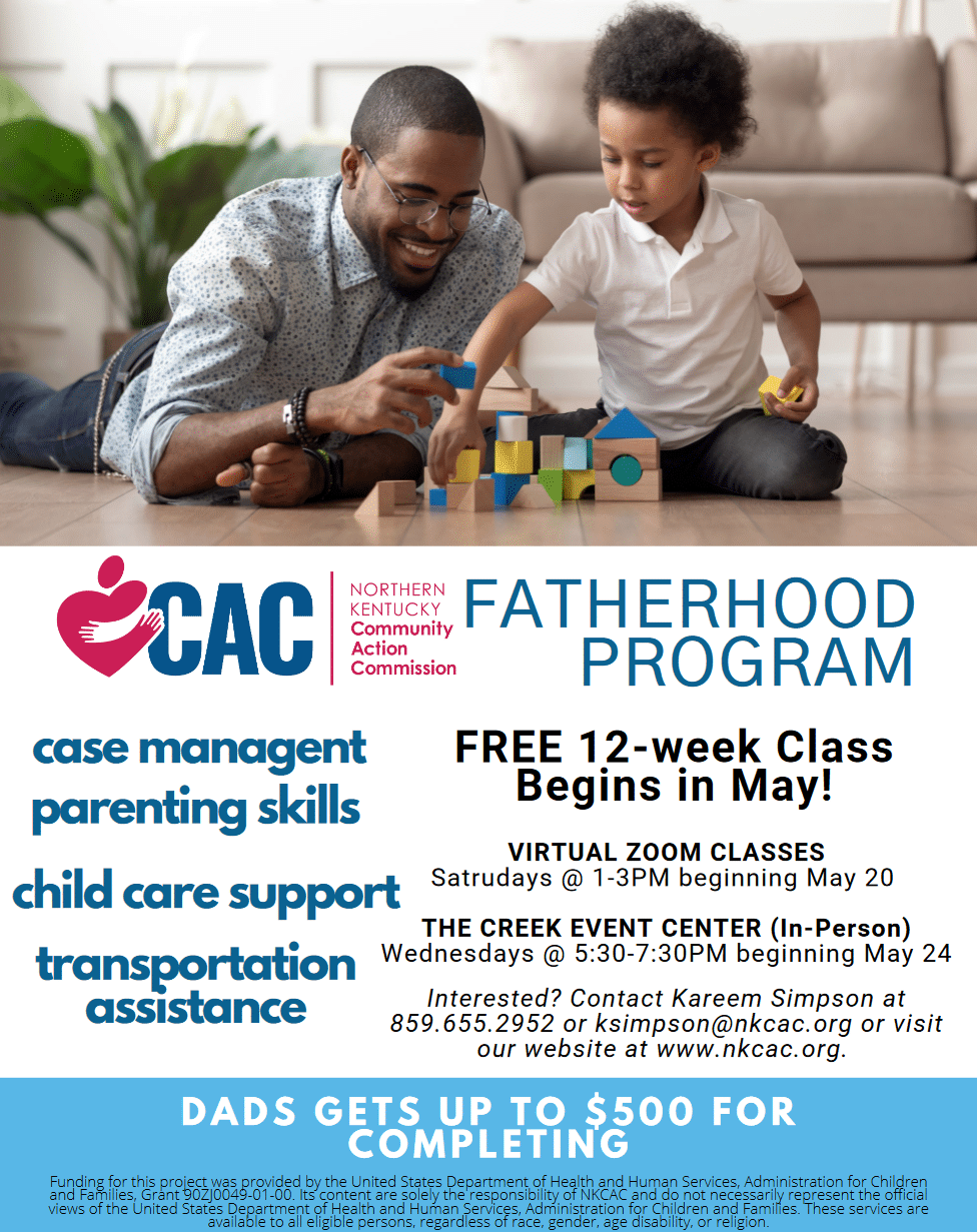 Northern Kentucky Community Action Commission's fatherhood classes ...