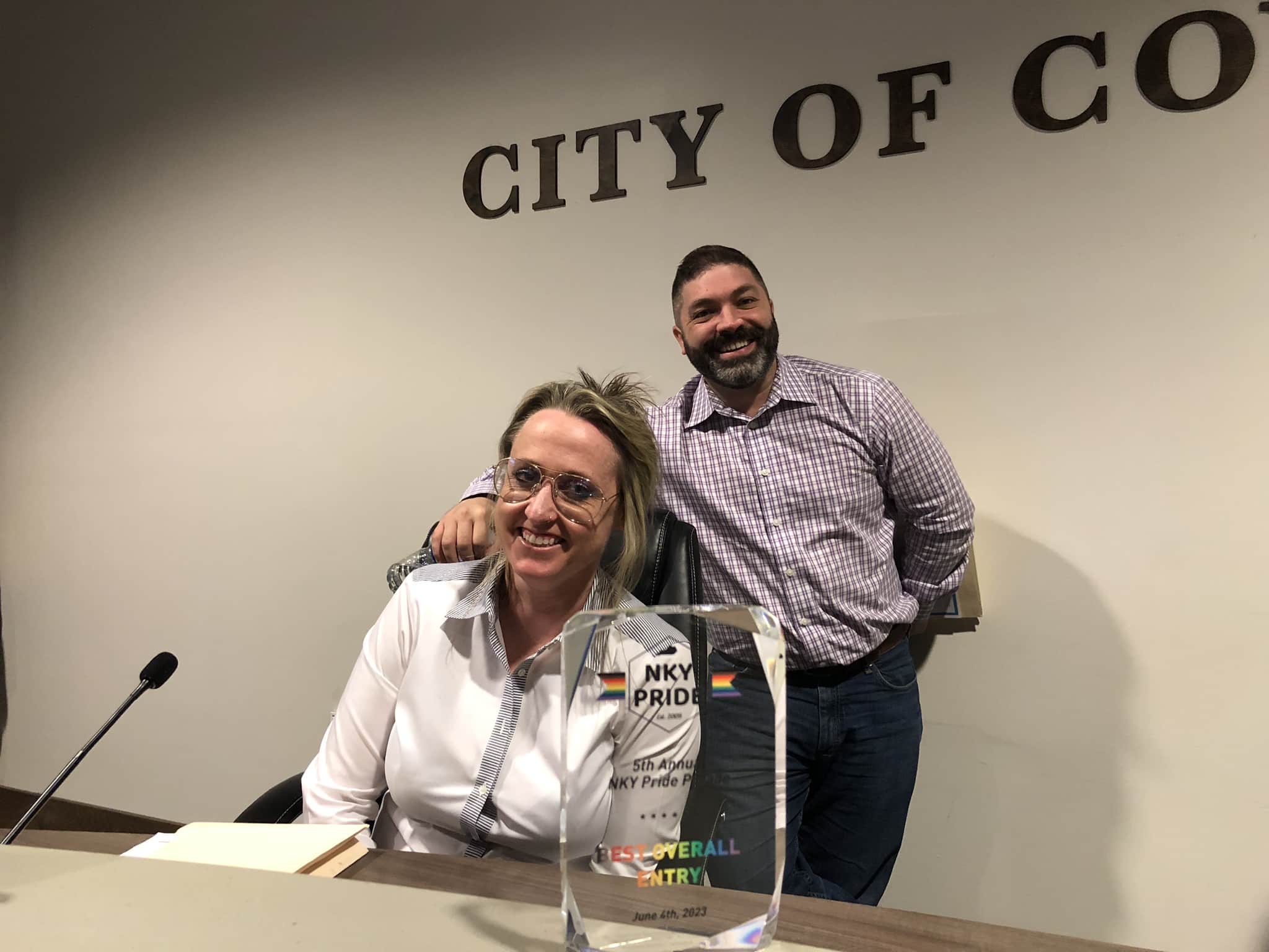 Covington wins best overall entry for the 2023 NKY Pride Parade - LINK nky