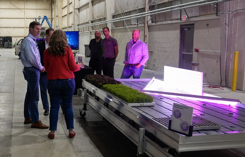 80 Acres opens $95 million vertical farming facility in Florence - LINK nky