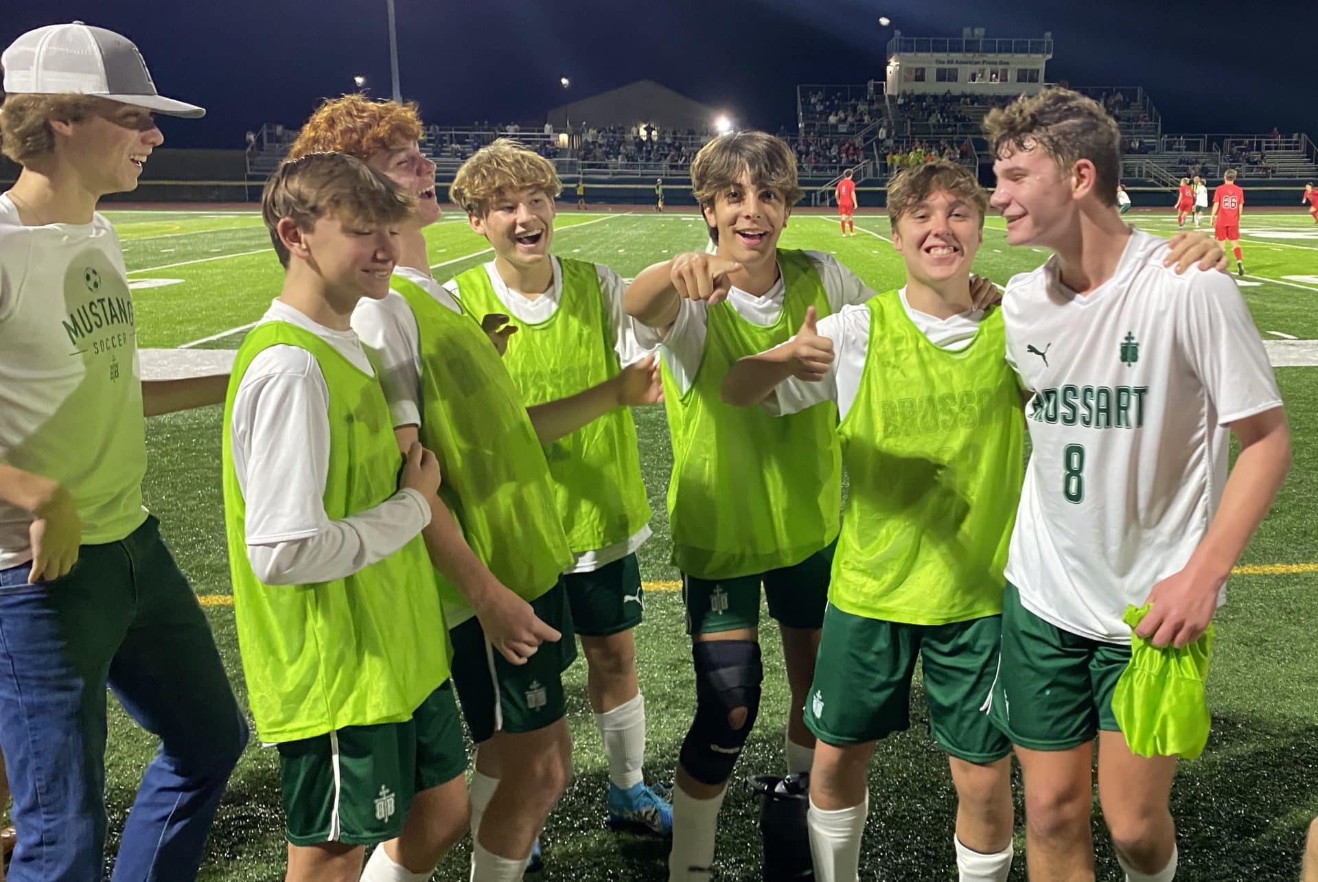 It's Campbell County-Brossart III: Camels, Mustangs advance to boys ...