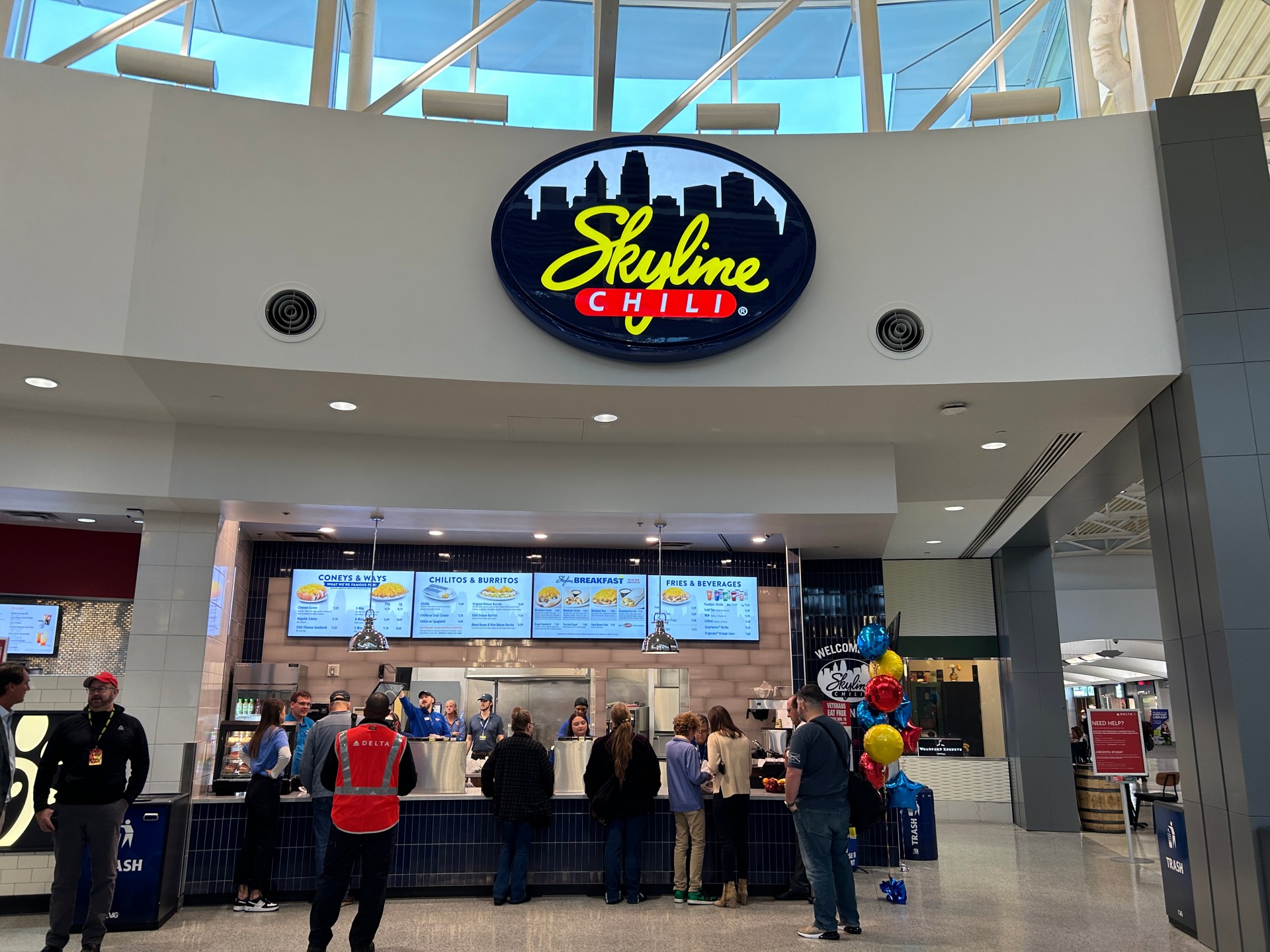 Skyline Chili now open at CVG Airport - LINK nky