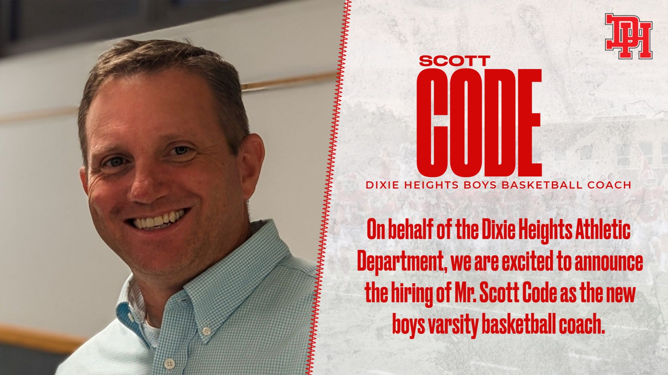Scott Code named new Dixie Heights boys basketball coach - LINK nky