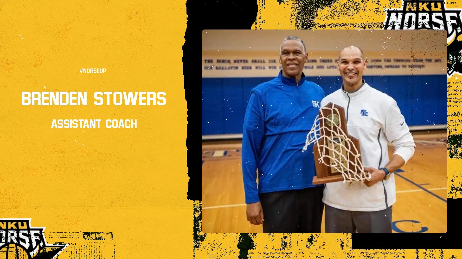 Brenden Stowers, NKU's new women's basketball assistant coach - LINK nky