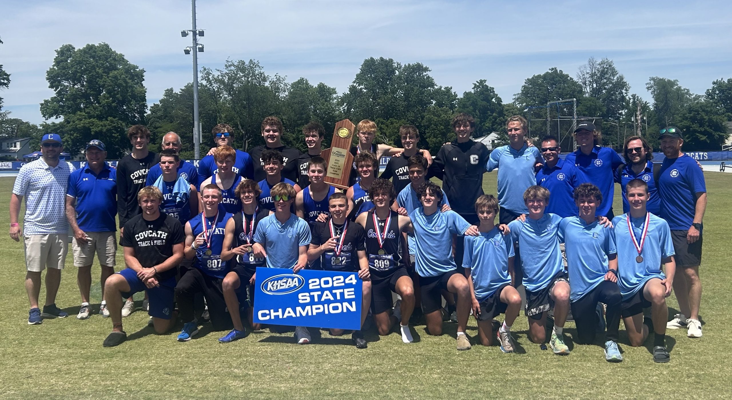 Covington Catholic wins KHSAA Class 2A state track and field title ...