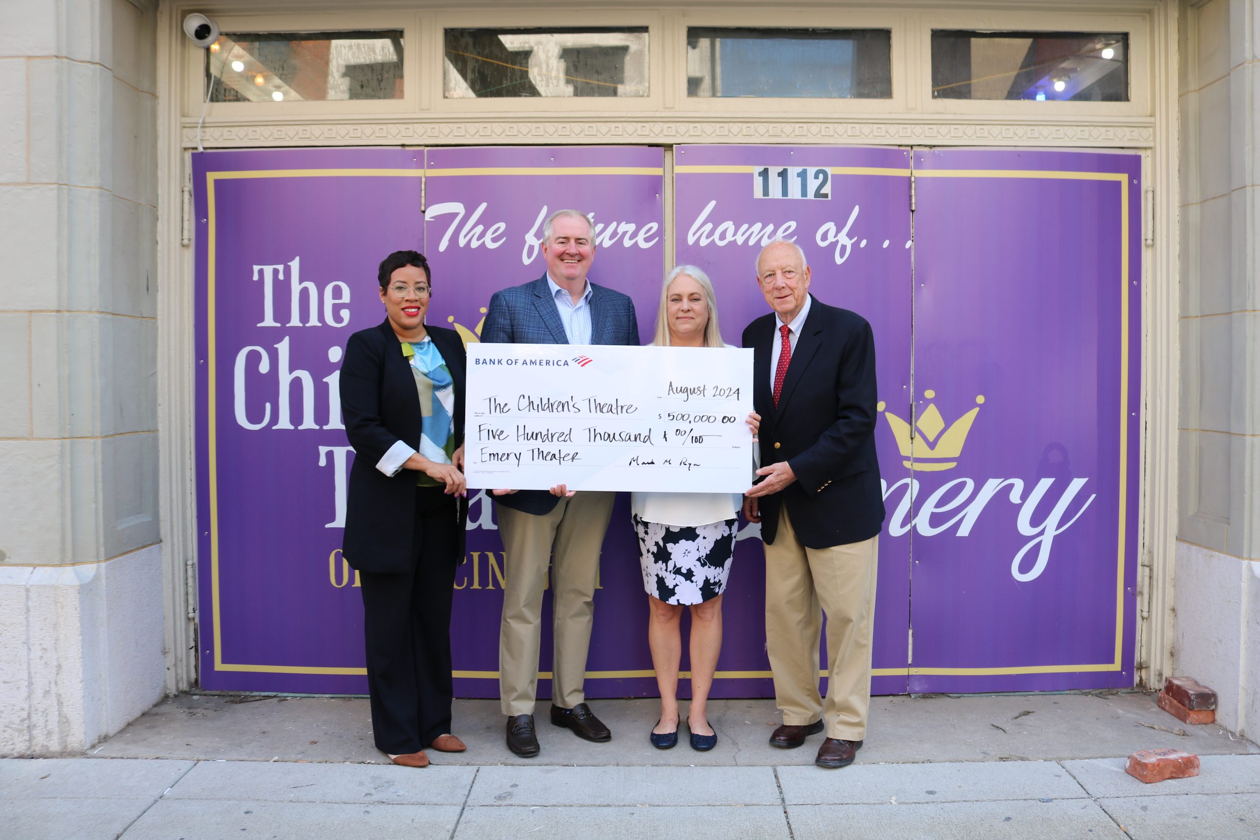 Press release: BofA Awards $500K anchor grant to The Children’s Theatre ...