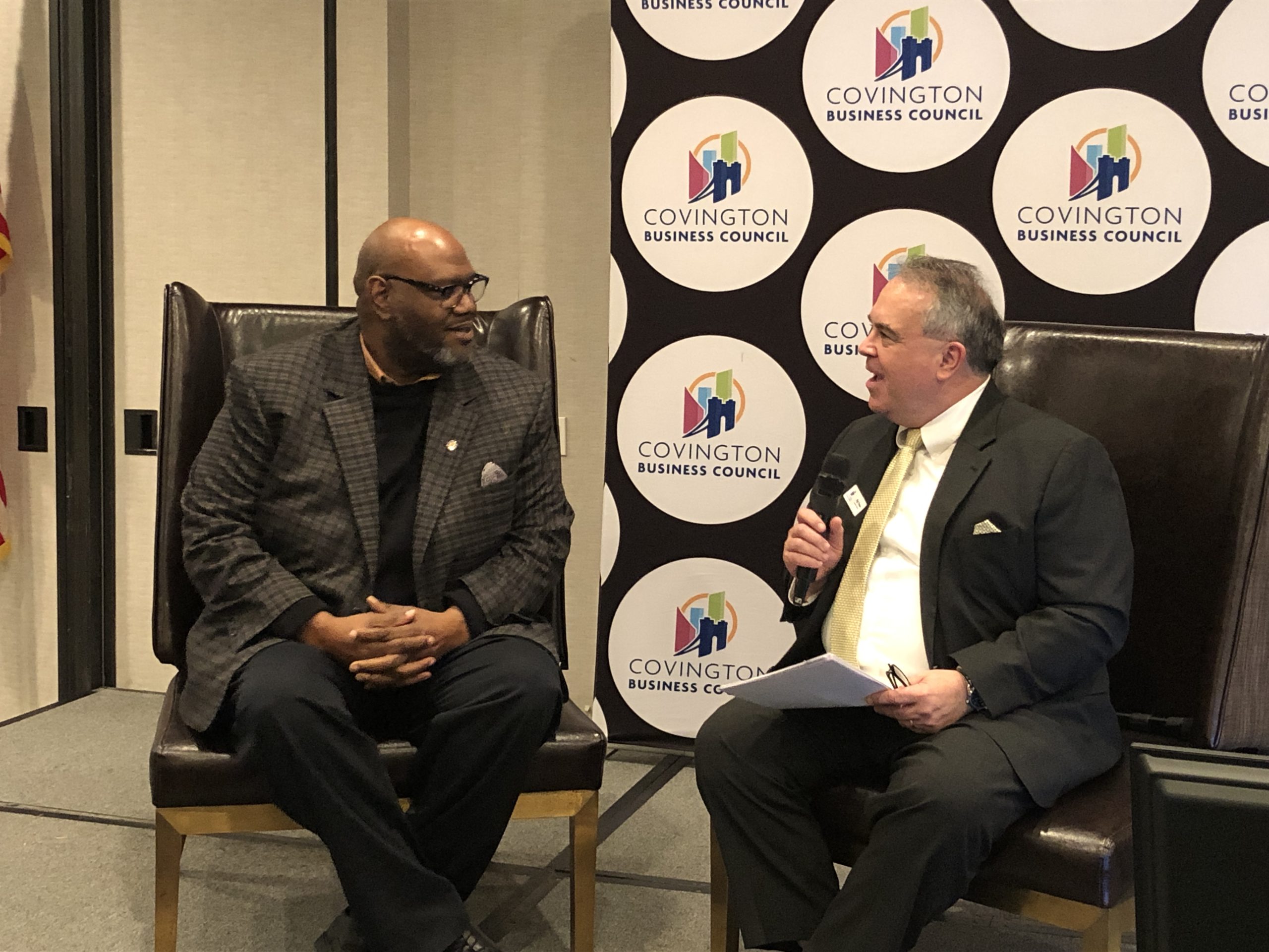New Covington mayor, business leaders talk hopes for city's future ...