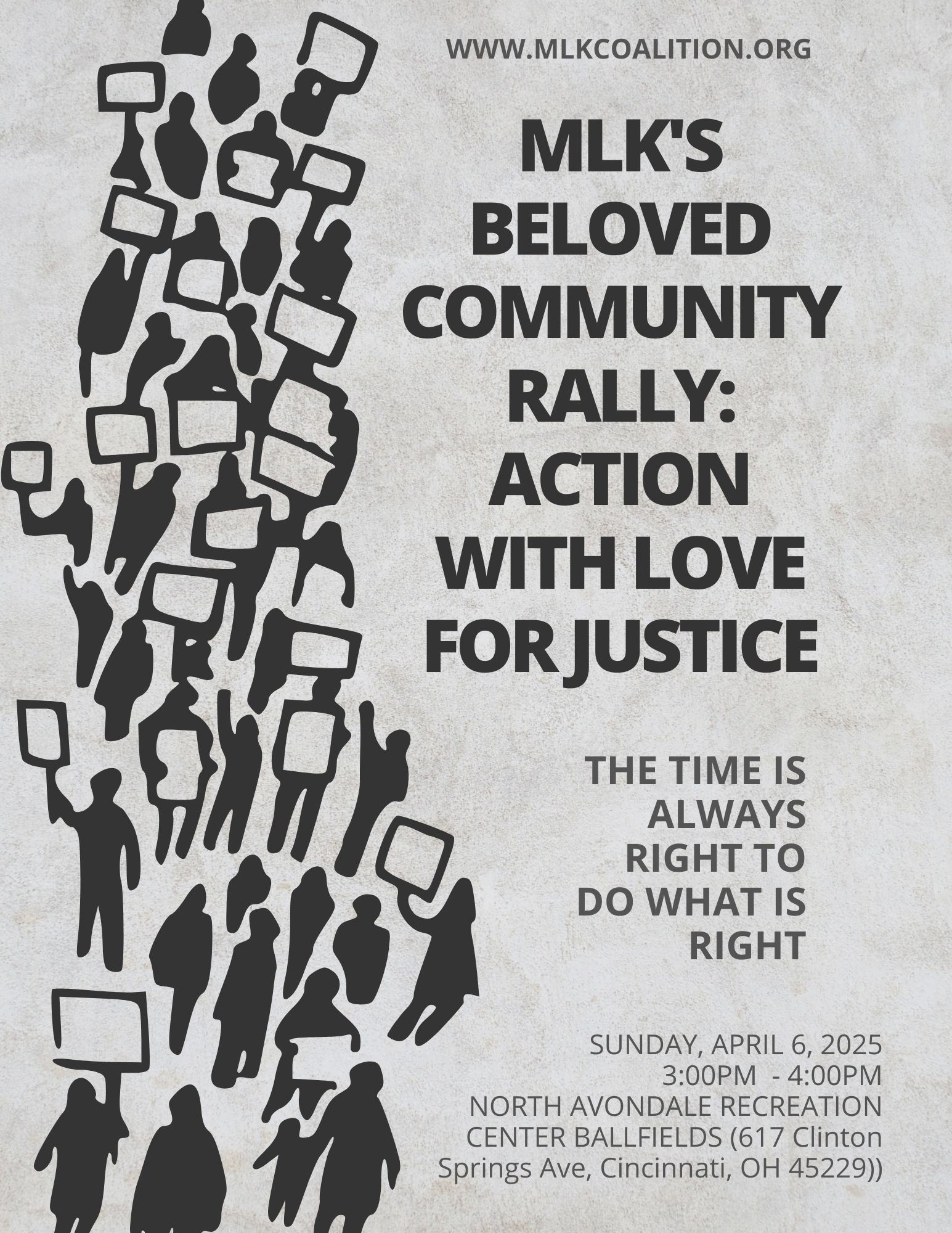 Press release: MLK's Beloved Community Rally- action with love for ...