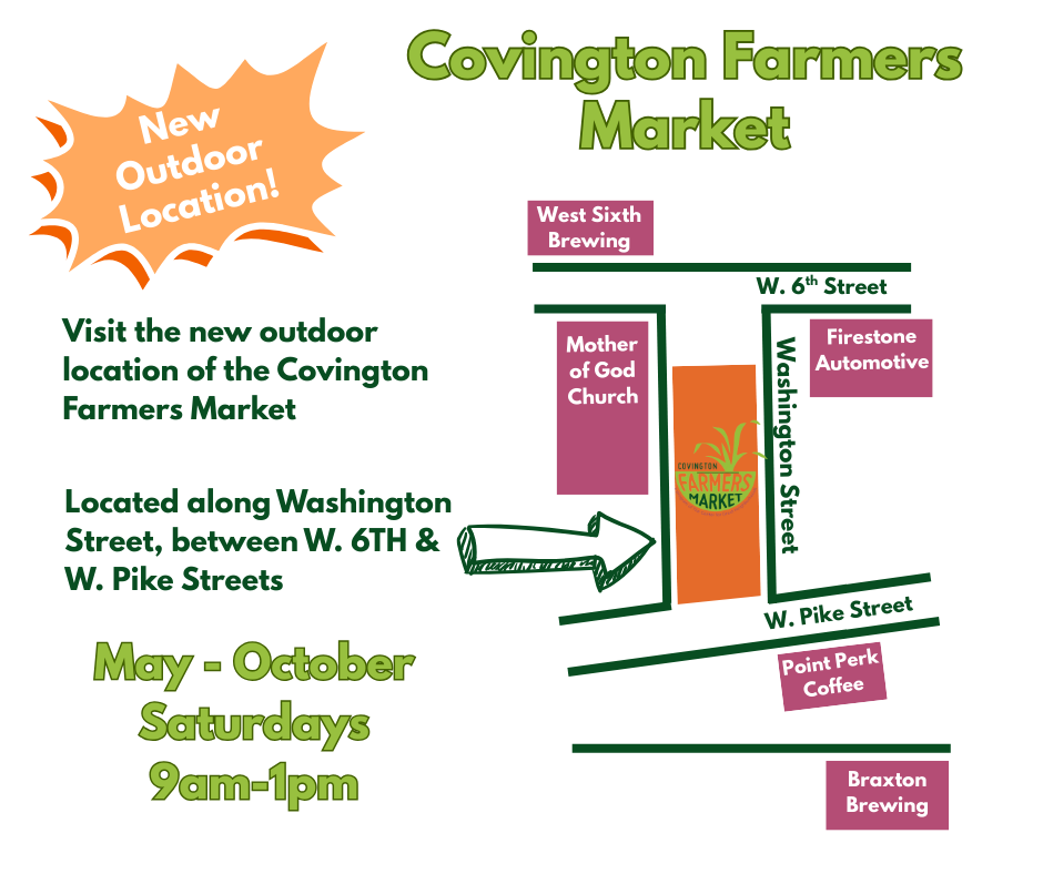 Press release: Covington Farmers Market's Outdoor Market Opens this ...