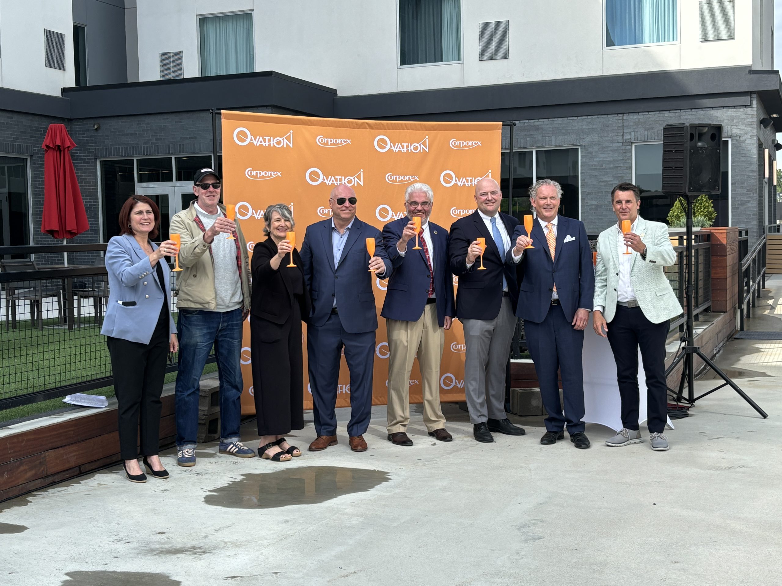 Ovation opens bars, condos as riverfront development progresses