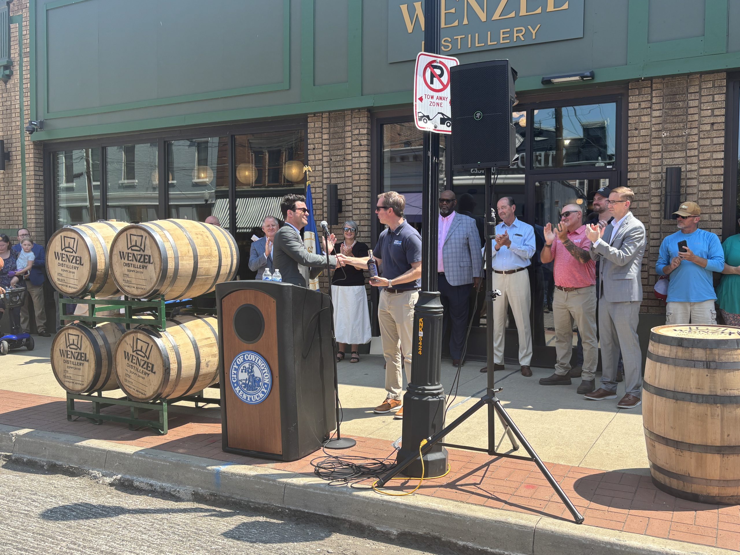 Wenzel Whiskey opens new distillery in Covington’s urban core