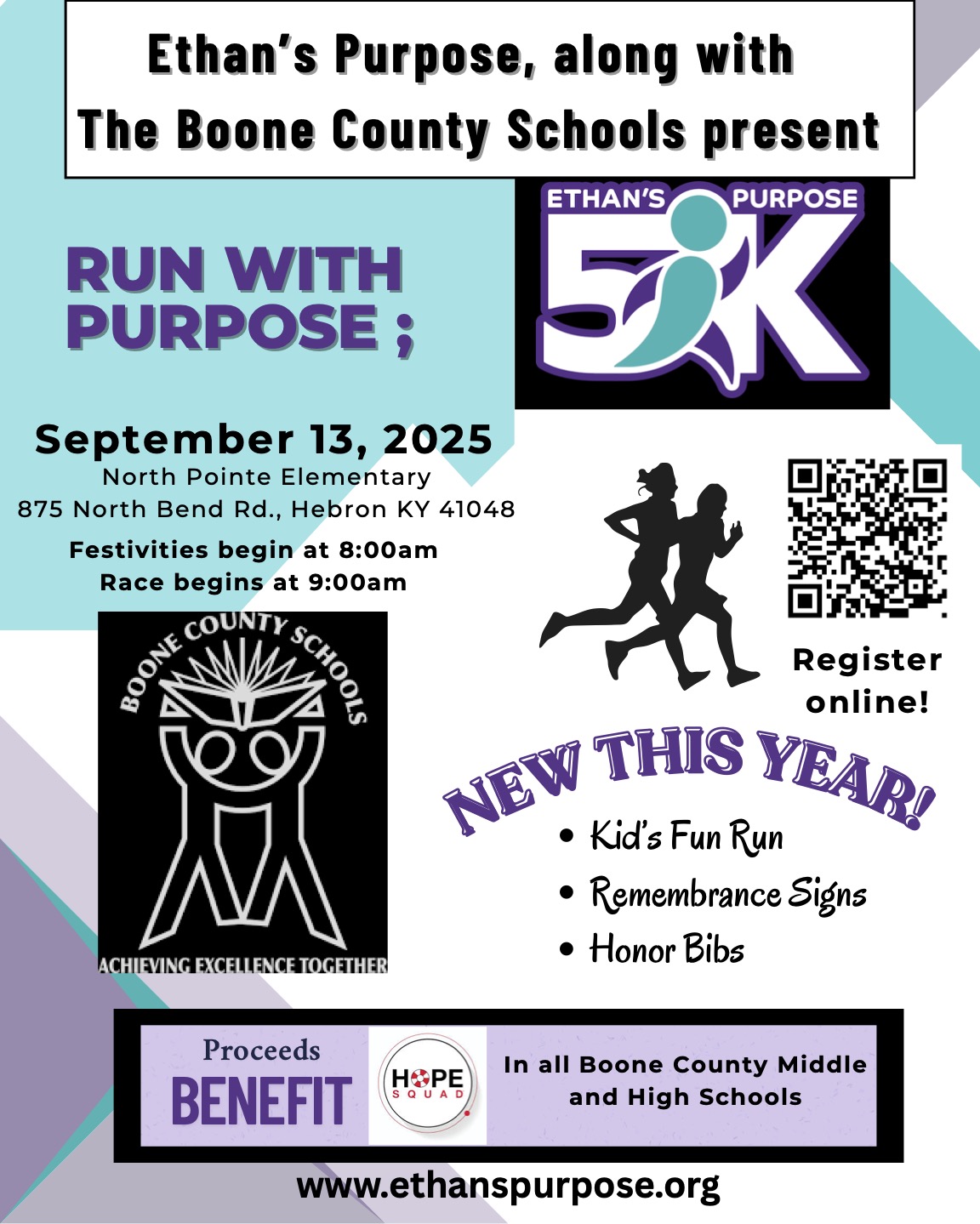 Press release: Ethan's Purpose 5K to hit record numbers this year! - LINK nky
