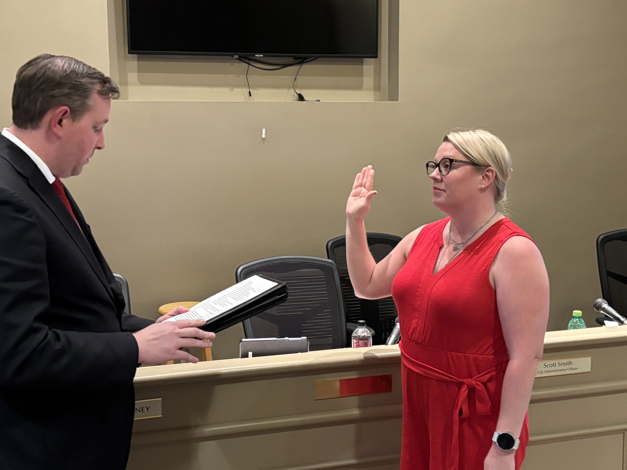 Sarah Thompson appointed as new mayor of Ludlow