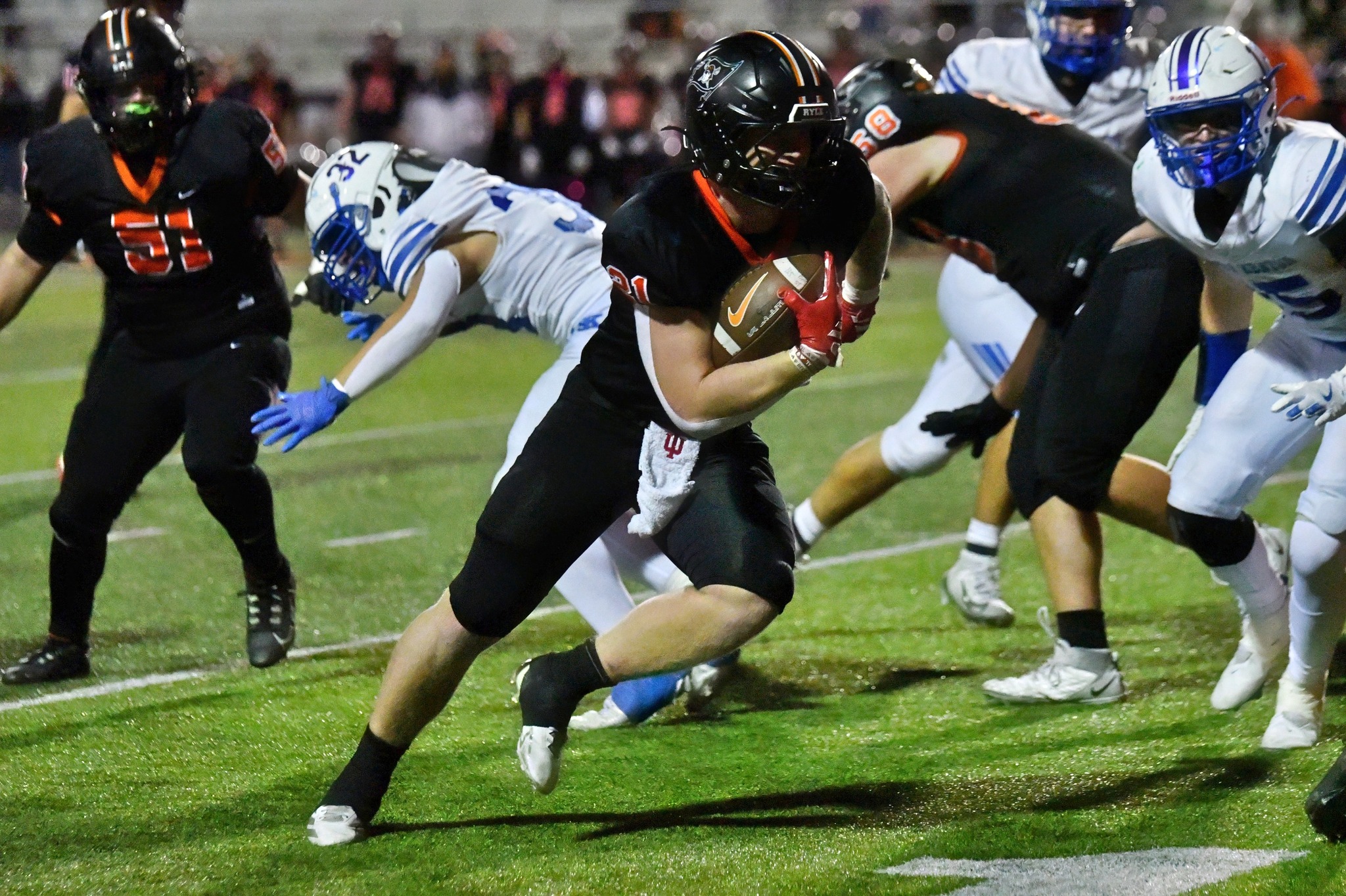Who won District Player, Coach and Lineman of the Year?