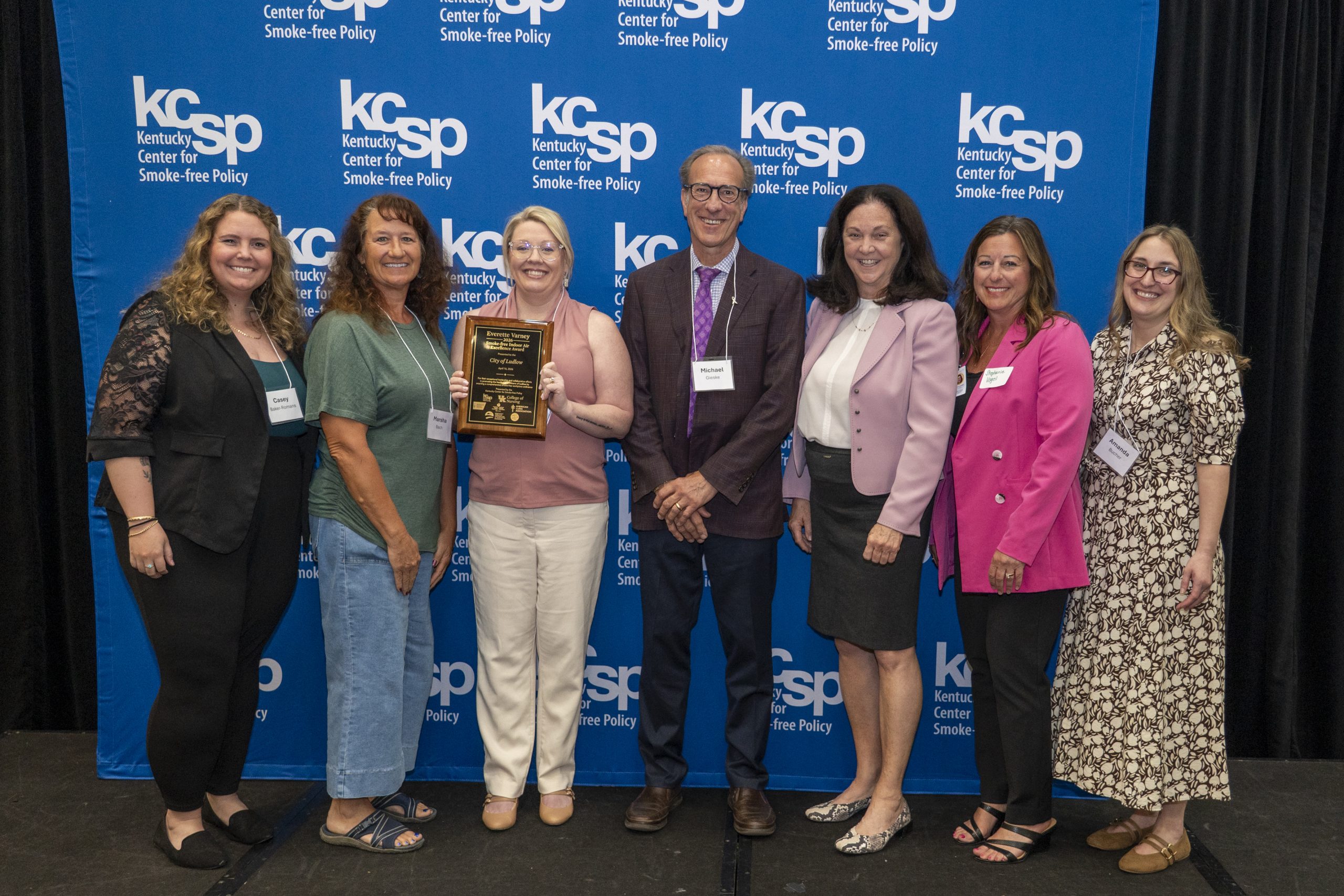 Ludlow, health dept. educator honored for anti-smoking work